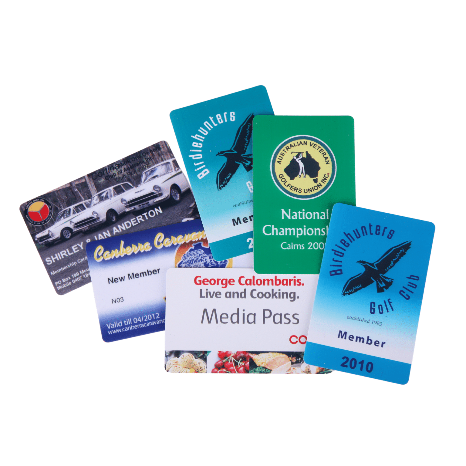 Membership Cards 85.6 x 54x.76mm Full Colour - INDENT - EziTag