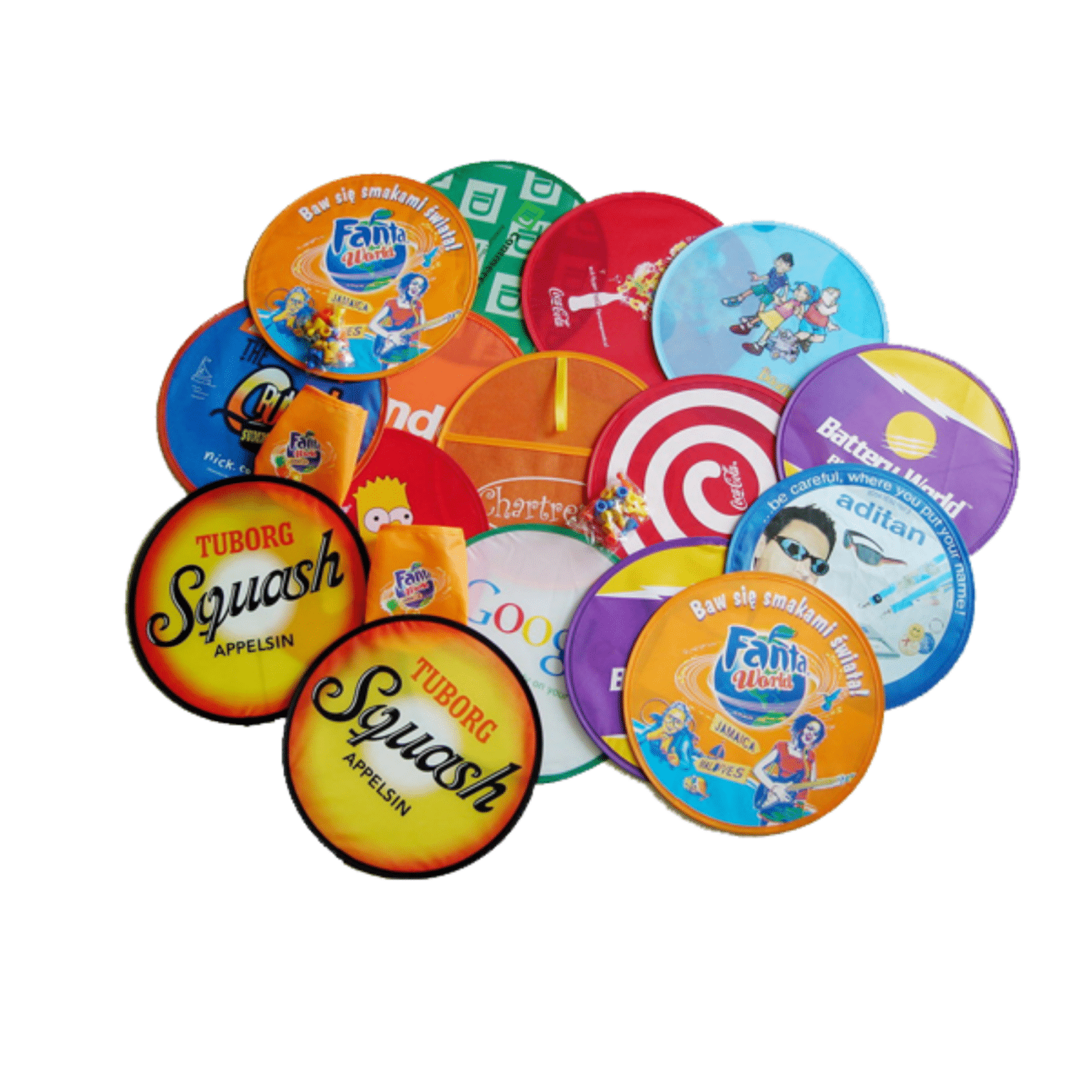 Fold Up Frisbee Full Colour Print - EziTag