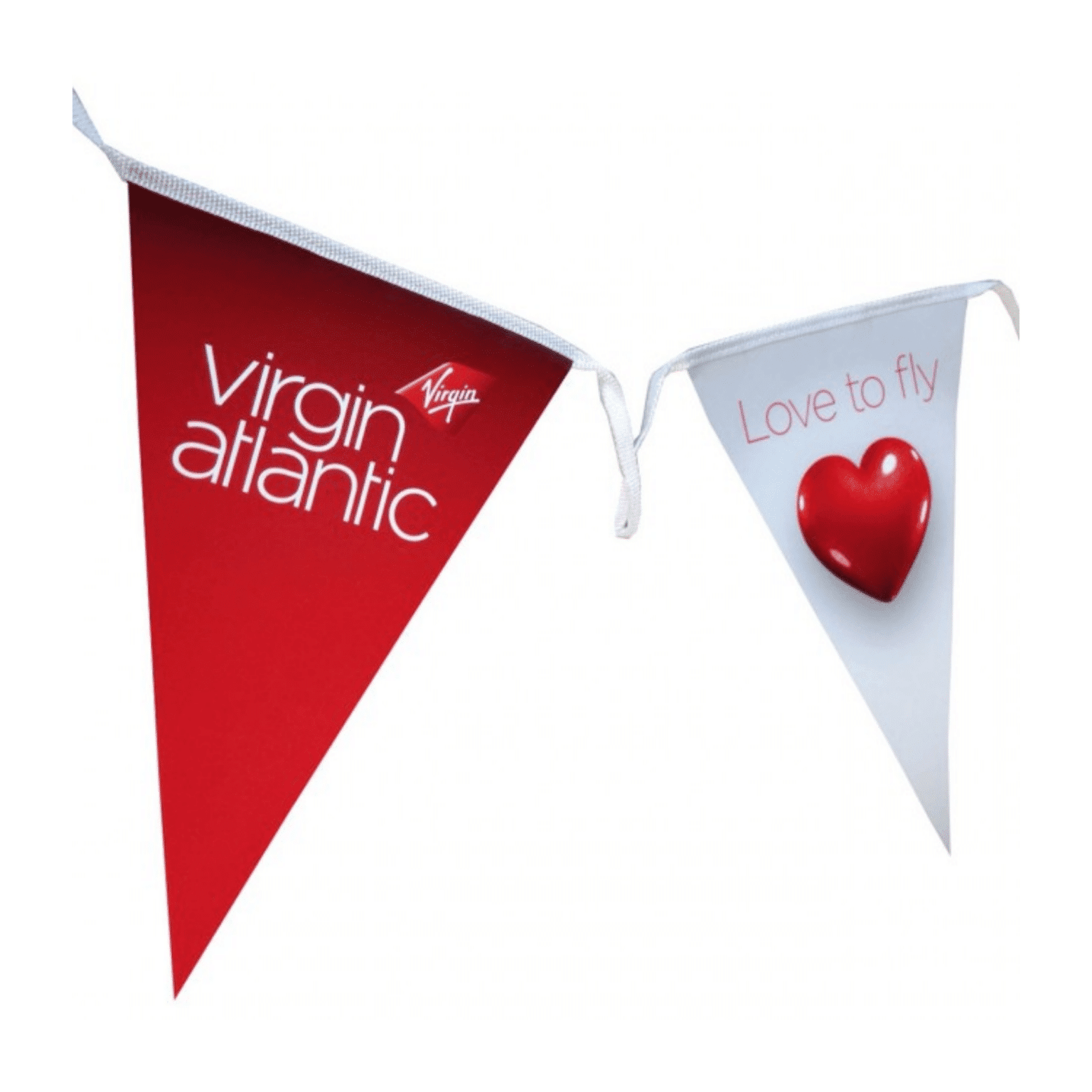 Bunting Laminated Paper Flags Full Colour Print - EziTag