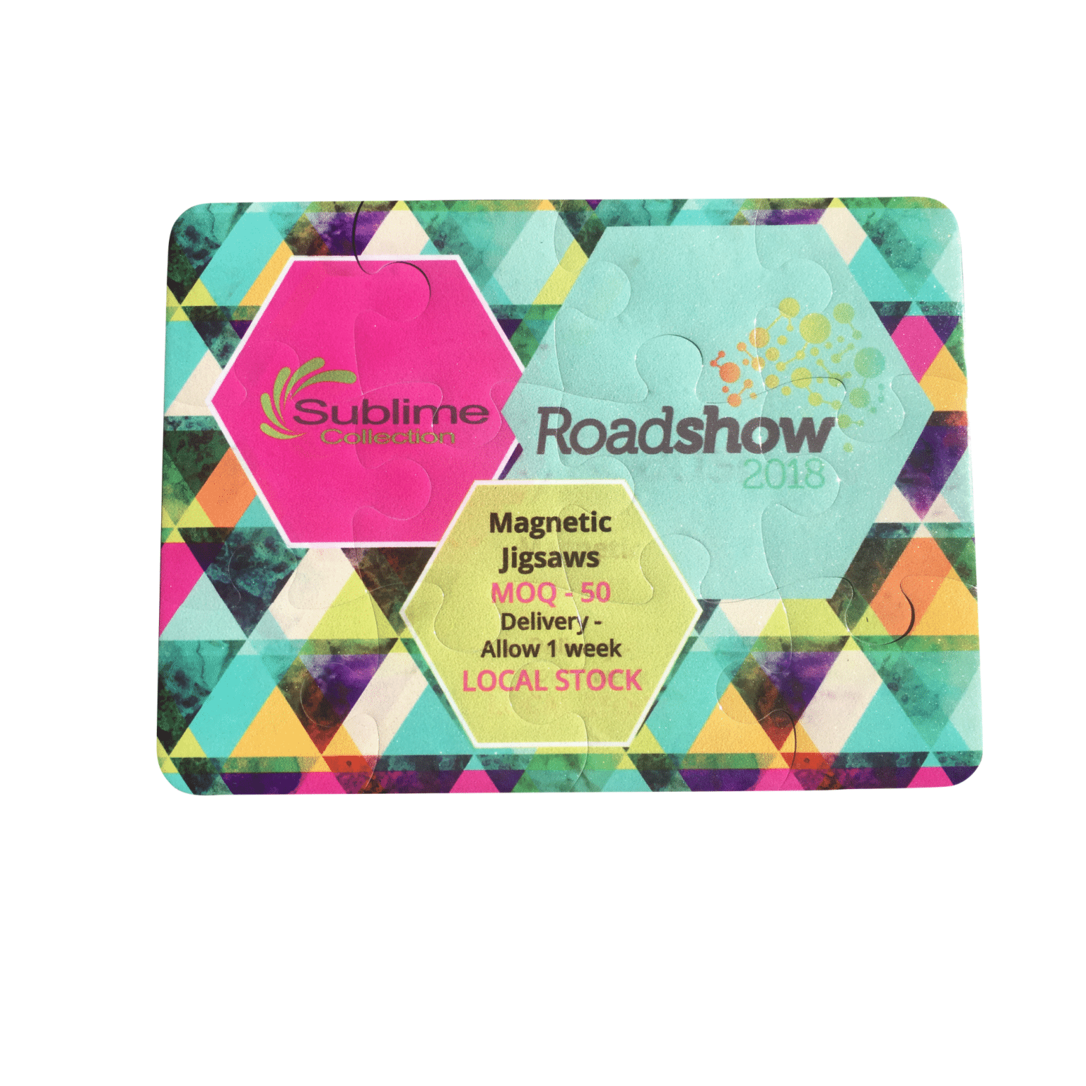 Magnetic Jigsaw Puzzle 12pcs - EziTag