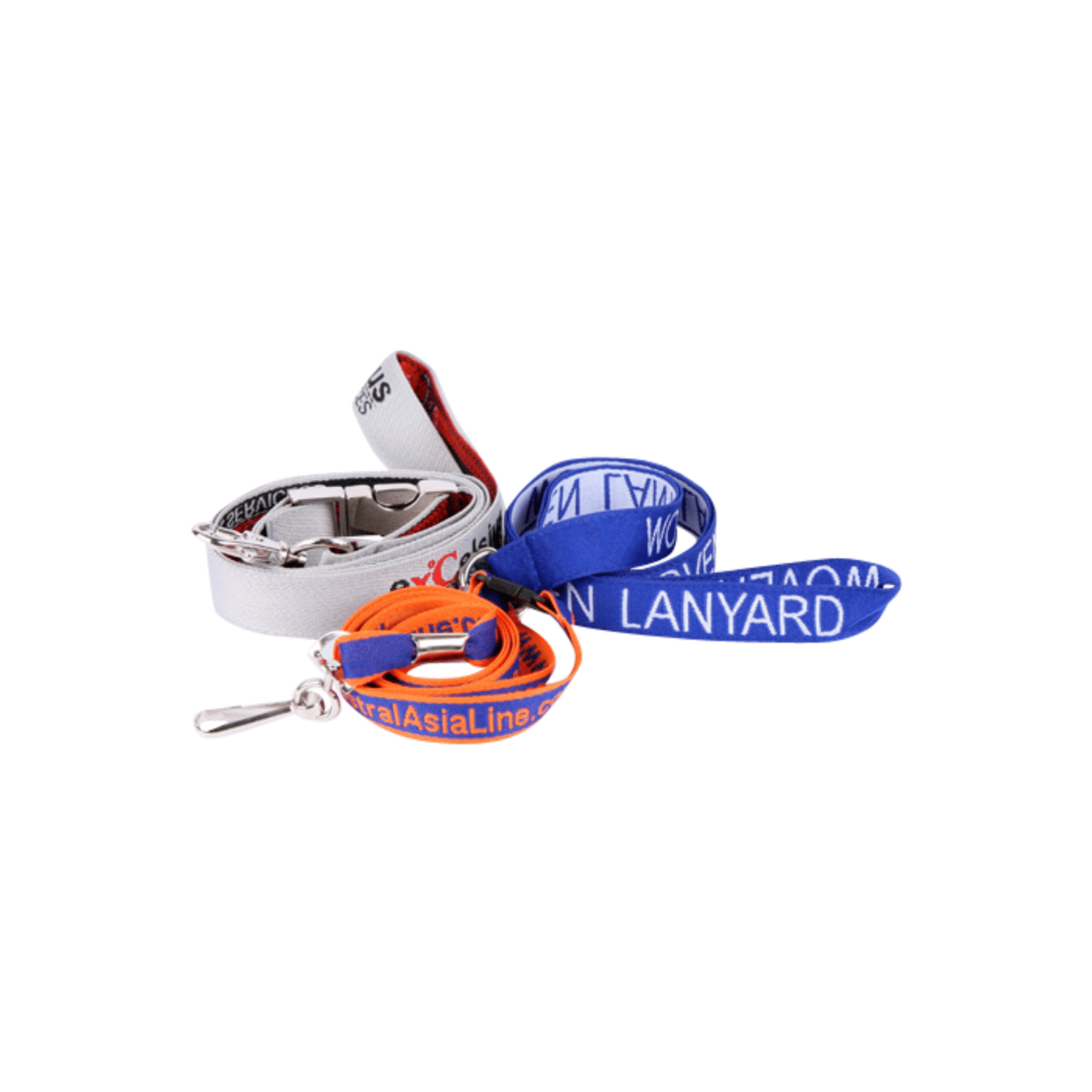 Lanyard Woven Indent Custom - EziTag