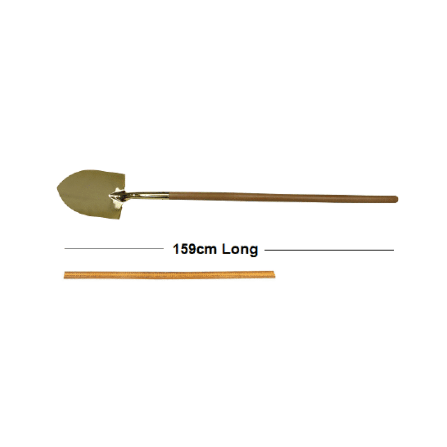 SHOVEL GOLD - LONG HANDLE - EziTag