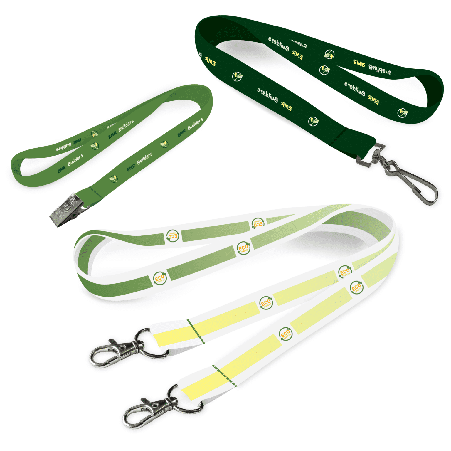 Pisces Smooth Lanyard Eco-Friendly Full Colour - EziTag