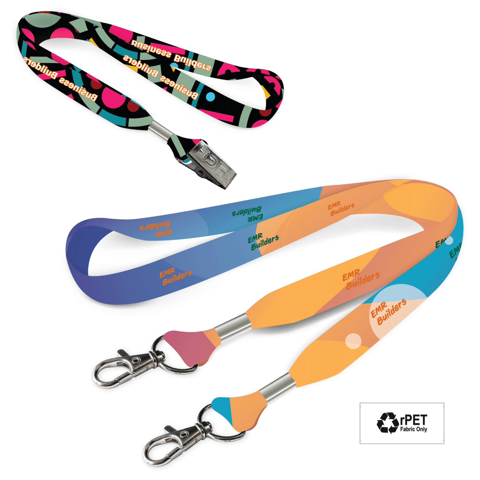 Taurus Lanyard Eco Fabric Full Colour - EziTag