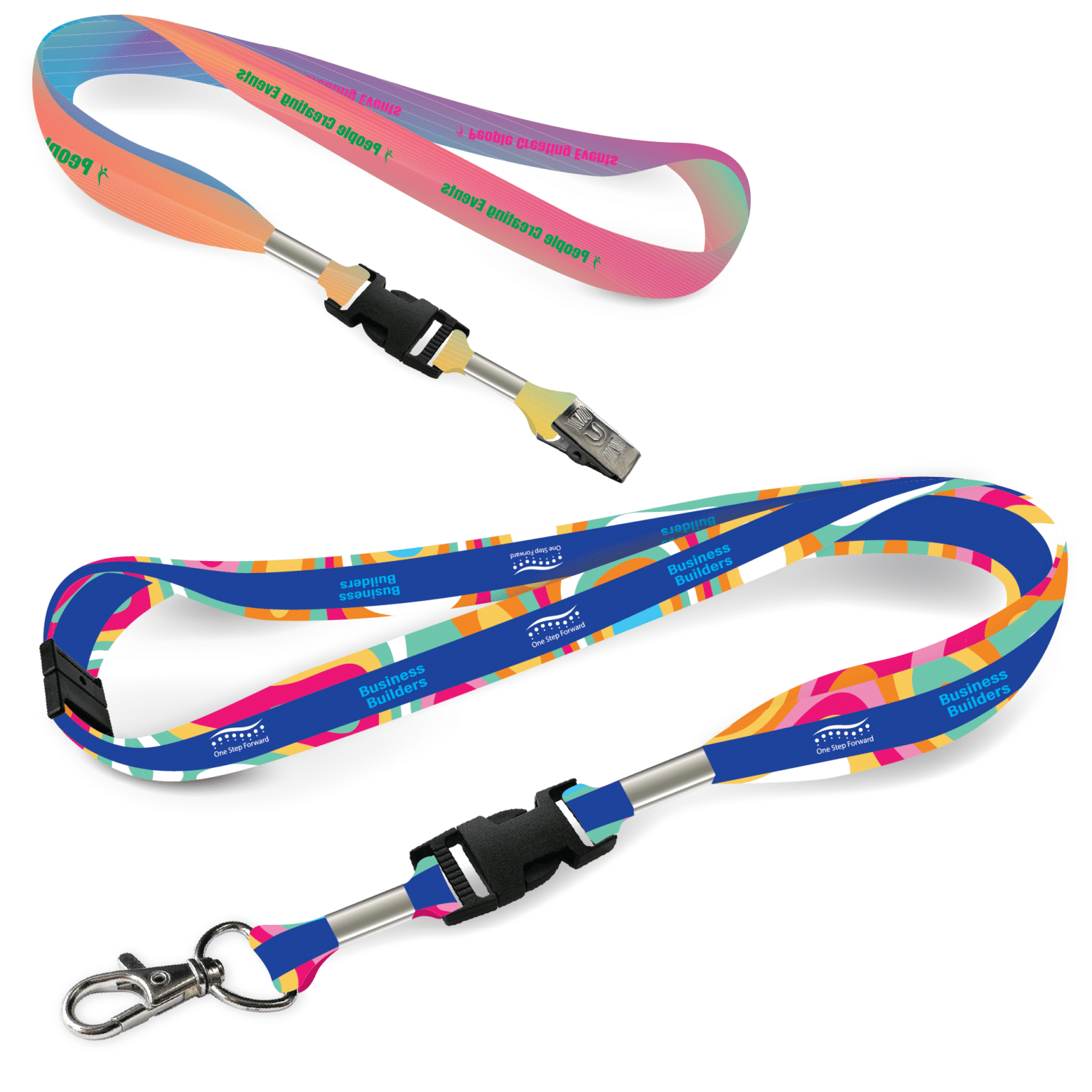 Taurus Lanyard Quick Release Full Colour - EziTag
