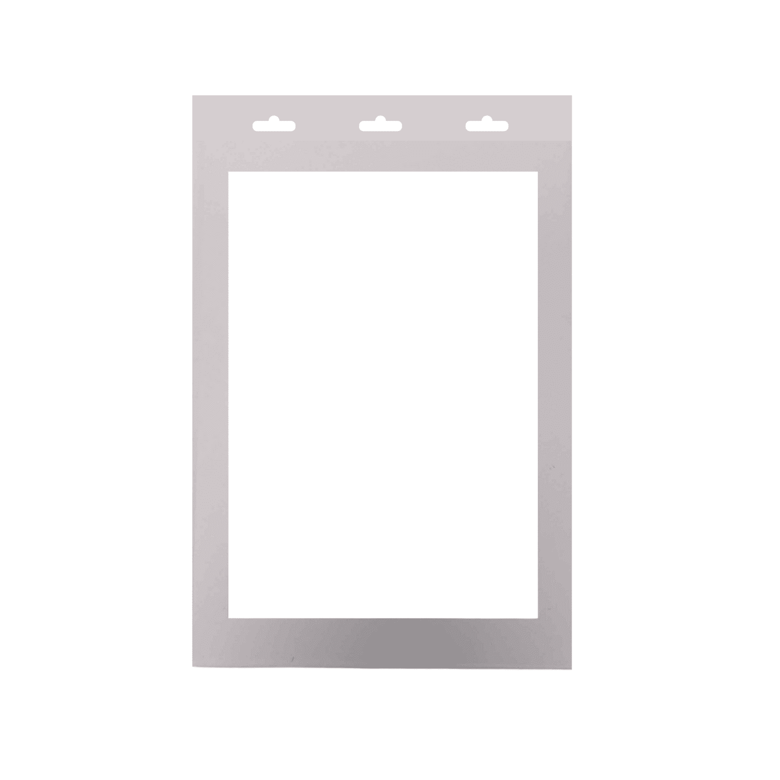 Paper A6 Name Tag Holder Double Side Opening with 3 Slots - EziTag